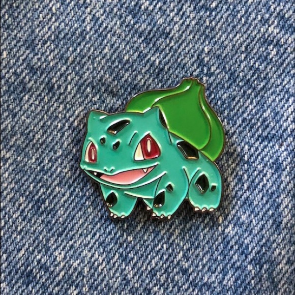Urban Outfitters | Jewelry | Bulbasaur Enamel Pin | Poshmark